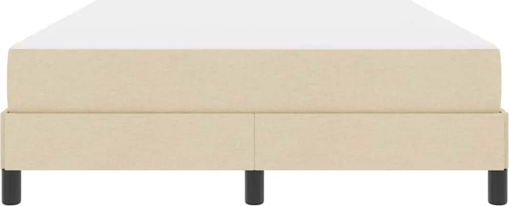 Postel s boxspringem Krémová 160 x 200 cm textil 3398505