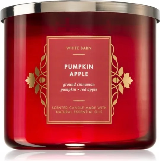 Vonná svíčka parafínová Pumpkin Apple White Barn