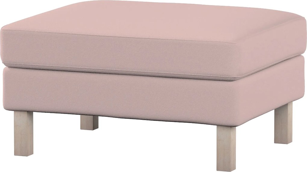 Potah na podnožku IKEA Karlstad barva růžová látka pletený vzor