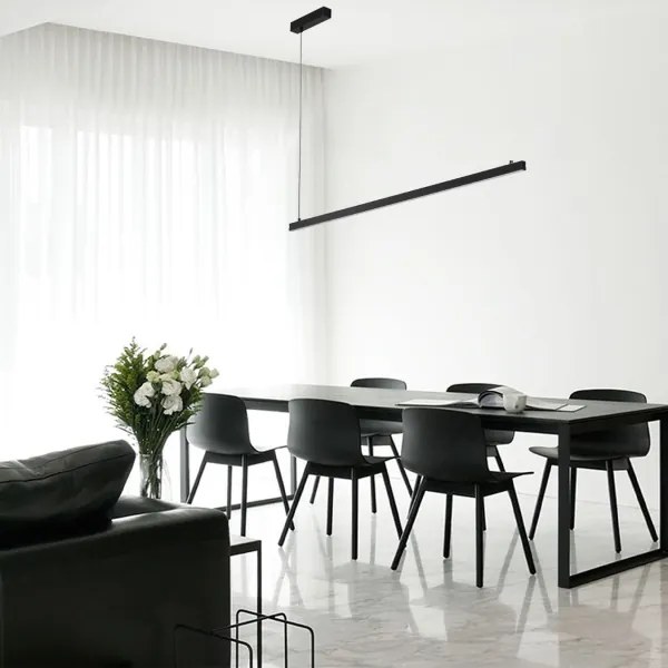 Argon 8835 - LED Lustr na lanku MIAMI LED/37W/230V 3000K černá