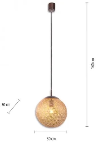 Paul Neuhaus 2420-48 - Lustr na lanku GRETA 1xE27/60W/230V