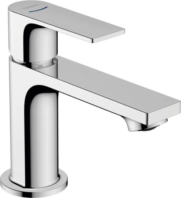 Hansgrohe Rebris E, pákový stojánkový ventil 80 pro studenou vodu bez odtokové soupravy, chromová, HAN-72506000
