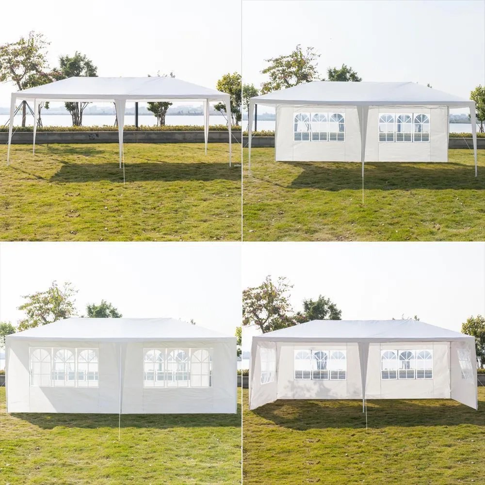 Párty stan bílý, 3x6m