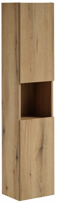 Koupelnová sestava Nova Oak I s deskou a skříňkami 80 cm dub evoke
