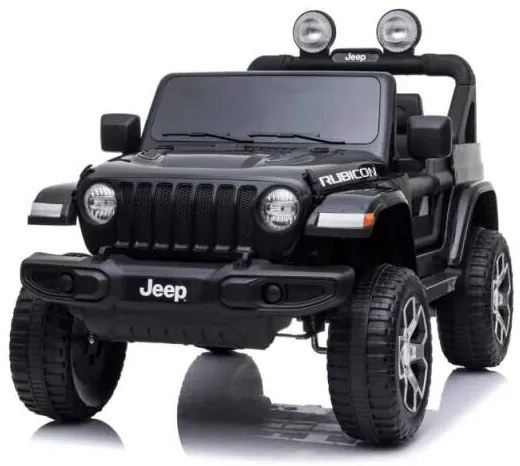 Dětské elektrické autíčko Baby Mix Jeep Wrangler Rubicon černé