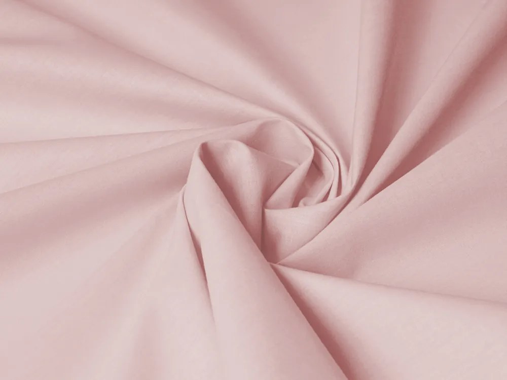 Biante Bavlněný povlak na polštář s lemem Torino TON-005 Světle růžový 45 x 45 cm