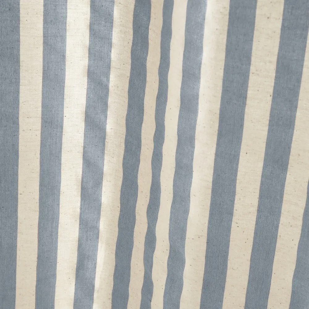 Modrá záclona 140x183 cm Zanzibar Stripe – Pineapple Elephant