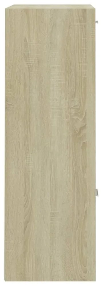 Petromila Úložná skříňka dub sonoma 60 x 29,5 x 90 cm dřevotříska