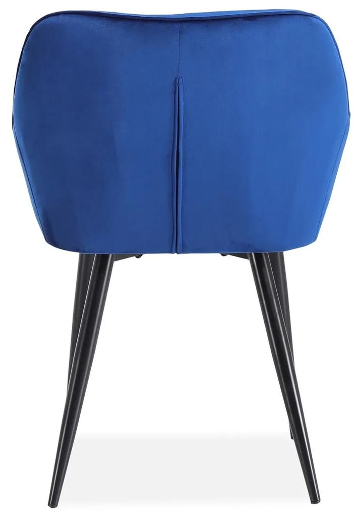 Jídelní židle K487 tmavě modrá