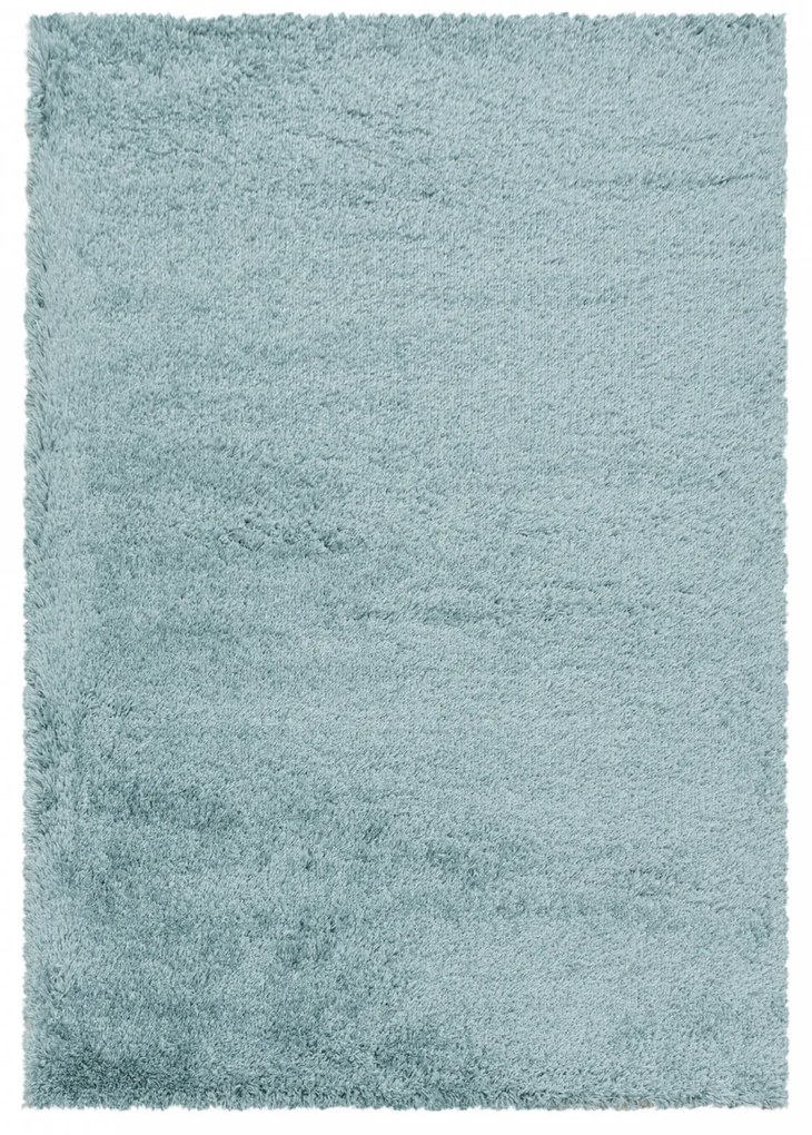 Ayyildiz, Kusový koberec Fluffy Shaggy 3500 blue, 160x230, modrá, ložnice