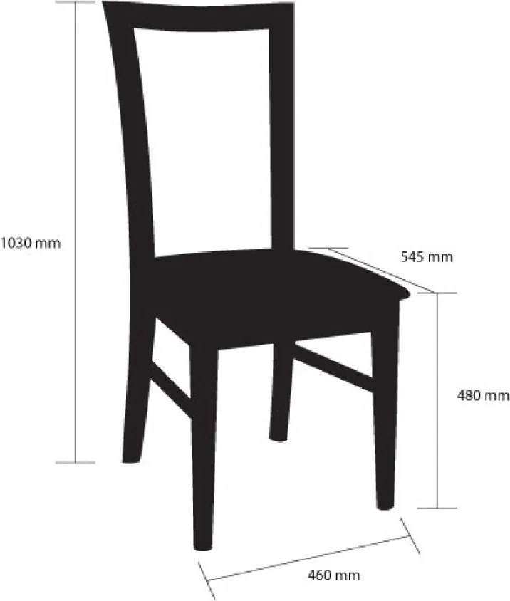 Jídelní židle NELA, látka SH19 (bělený dub) Látka: SH19 (Zdarma)