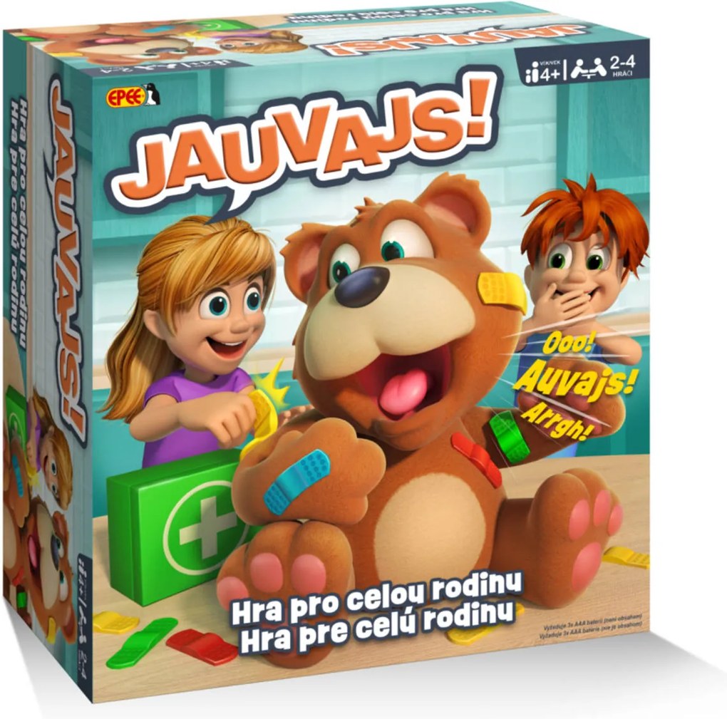 EP Line Hra Jauvajs! zábavná rodinná na baterie Zvuk *SPOLEČENSKÉ HRY* ep45014