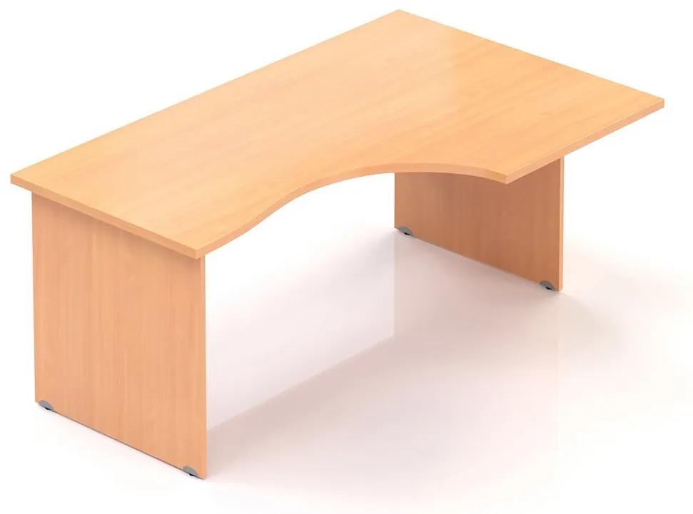 Rauman Ergonomický stůl Visio 160 x 70/100 cm Barva: Bílá