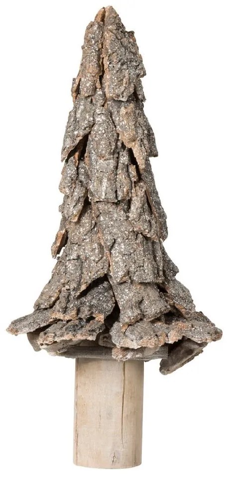 Dekorace ze dřeva Paulownie J-Line Tree, výška 40 cm