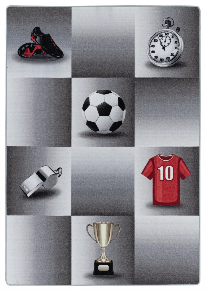 Ayyildiz, Dětský kusový koberec Play 2906 grey, 120x170, šedá, dětský pokoj Biano.cz