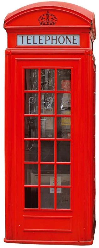 Samolepící dekorace na zeď British Phone Box ST2-009, rozměry 65 x 165 cm | Dimex | Lepidlo zdarma