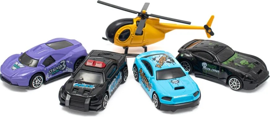Garáž pro děti s helikoptérou Baby Mix