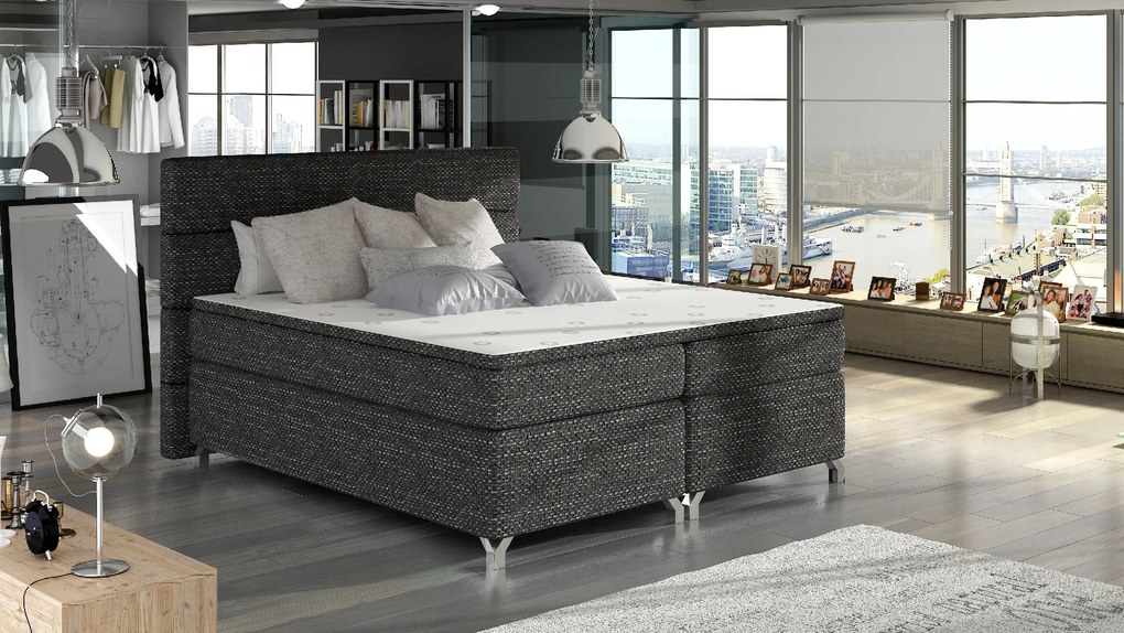 Amadeo boxspring postel 180X200 Materiál / Dekor: Sawana 14