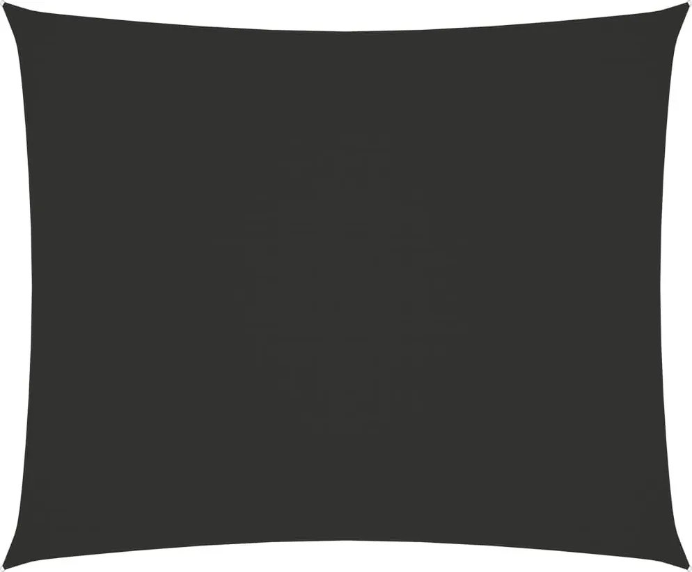vidaXL Stínící plachta oxfordská látka obdélníková 3,5x4,5 m [135104] Barva: antracitová