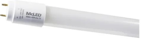 LED trubice zářivka McLED GLASS LEDTUBE 60cm 9W (18W) T8 G13 neutrální bílá ML-331.061.89.0 EM/230V