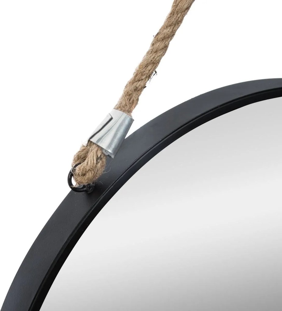 Dekorativní zrcátko závěsné, kulaté, průměr 55 cm