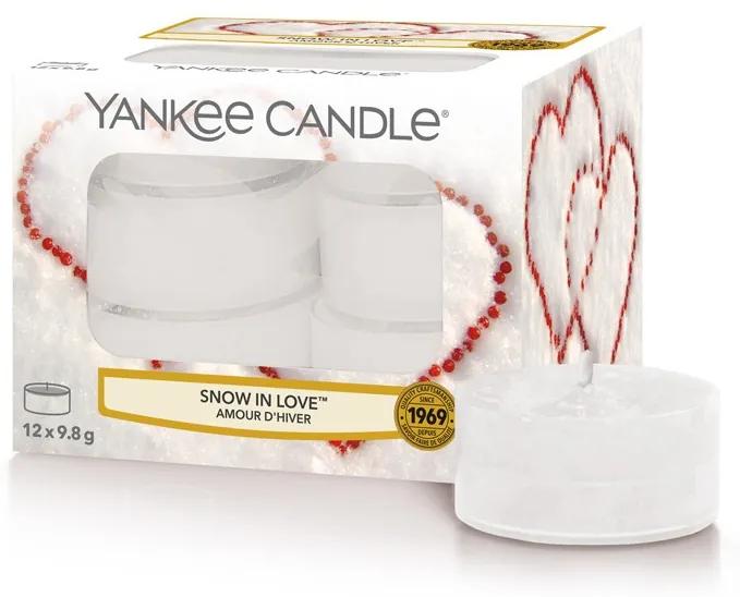 YANKEE CANDLE SNOW IN LOVE 12 x 9,8 g