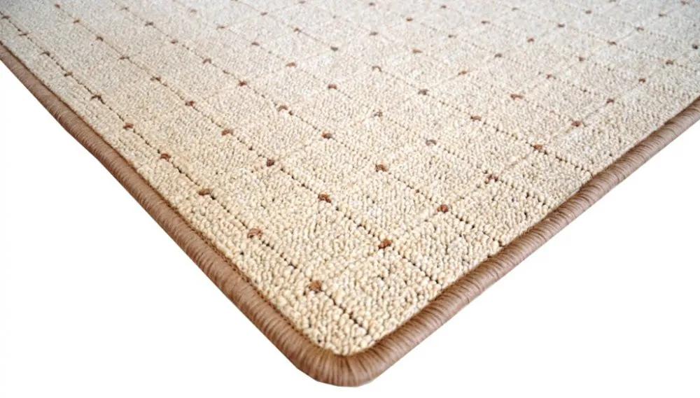 Vopi | Kusový koberec Udinese béžový - 57 x 120 cm