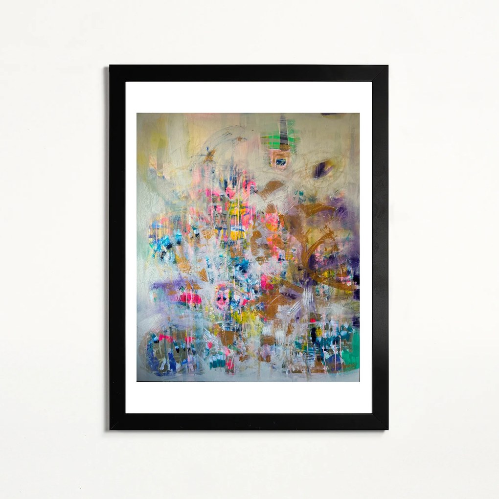 Kati Papp Zemková | Light And Layers Rám: Černý, Velikost: 40 x 30 cm