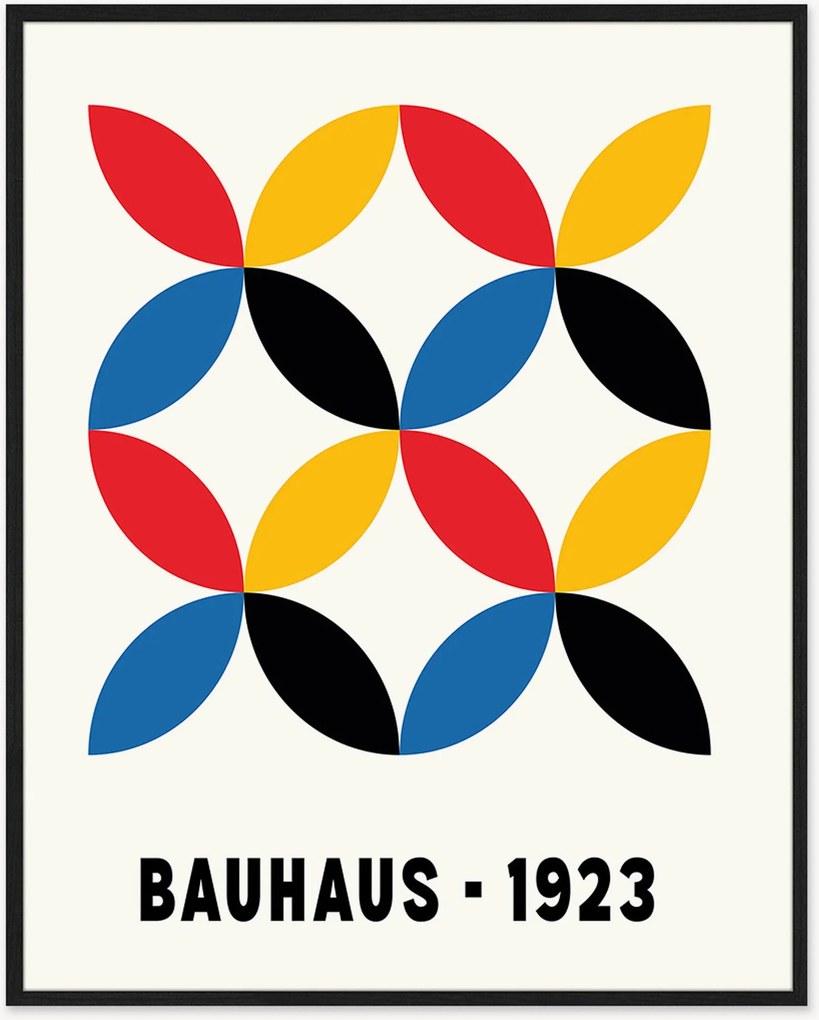 Zarámovaný digitální tisk Bauhaus - 1923