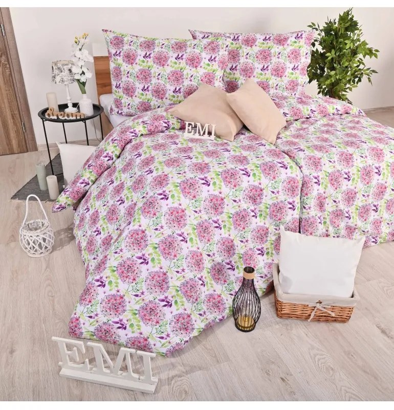 Povlečení bavlněné Cindy EMI, Standardní set jednolůžko obsahuje 1x 140x200 + 1x 70x90