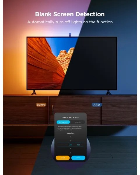 Govee - TV Backlight 3 Lite TV 75-85" SMART LED podsvícení RGBICW Wi-Fi IP67