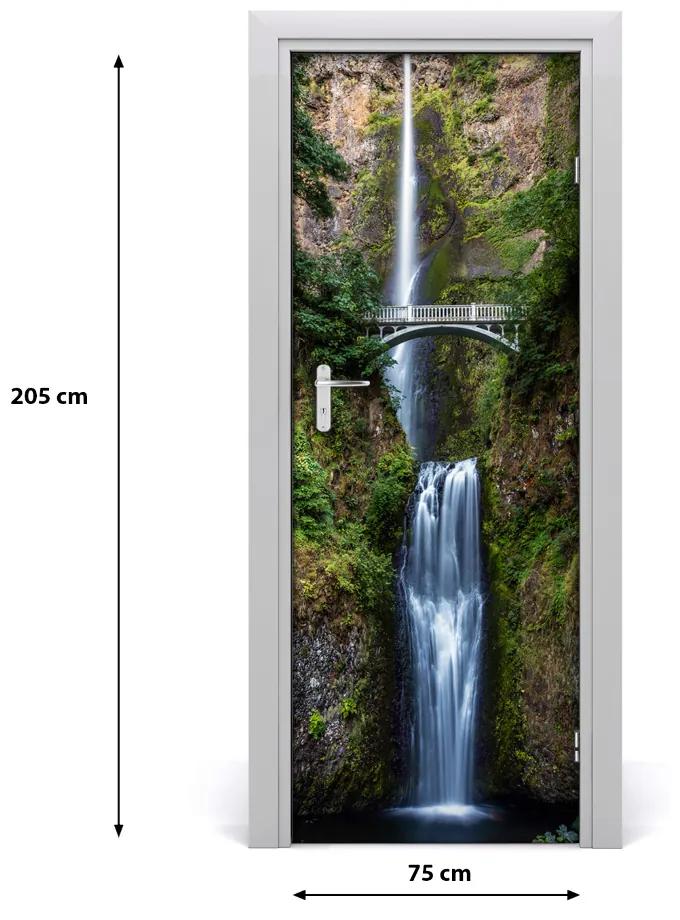 Fototapeta na dveře samolepící vodopád 75x205 cm