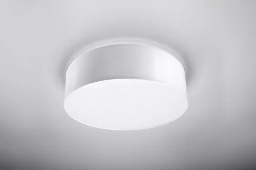 Stropní svítidlo SOLLUX Arena 35cm E27 2x60W bez zdroje SL.0123 bílá