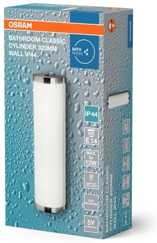 Osram - Koupelnové nástěnné svítidlo BATHROOM CLASSIC 2xE14/12W/230V IP44