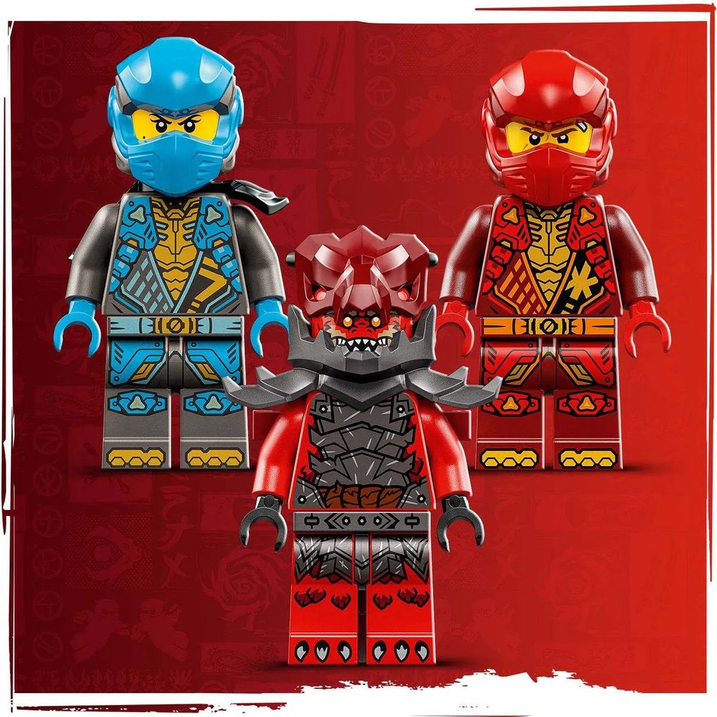 LEGO NINJAGO Kaiův bouřný jezdec a robot 71830 STAVEBNICE 2271830