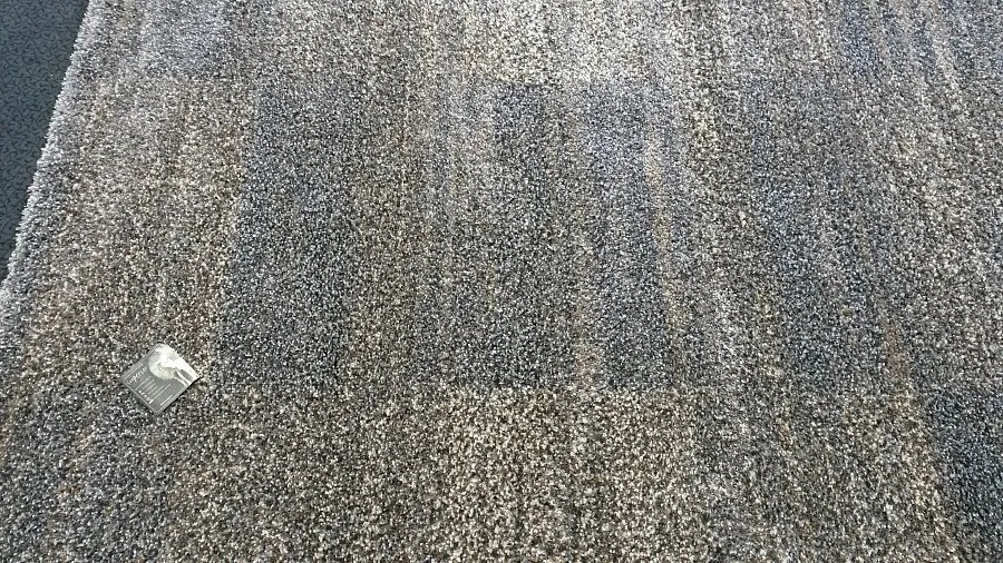 vlněný kusový koberec LANA melír tmavý 135x200
