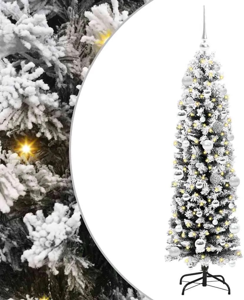 Umělý vánoční stromeček Zelená 150 cm PVC, ocel a plast 3395010