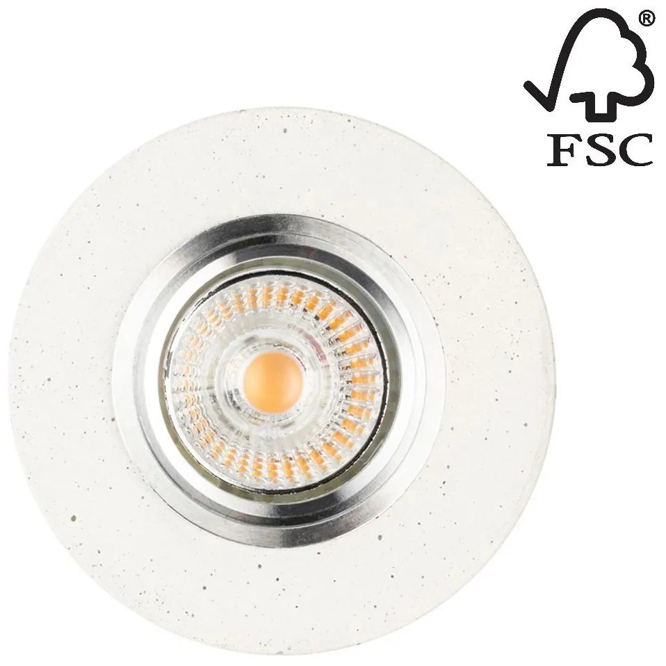 Spot-Light | Spot-Light 2511137 - LED Podhledové svítidlo VITAR 1xGU10/5W/230V beton | SP0752