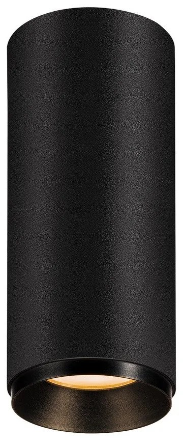 LA 1004412 NUMINOS® CL DALI S vnitřní LED přisazené stropní svítidlo černá/černá 2700 K 60° - BIG WHITE (SLV)