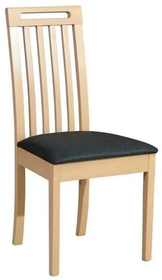 Drewmix jídelní židle ROMA 10 dřevo: bílá, látka: látka