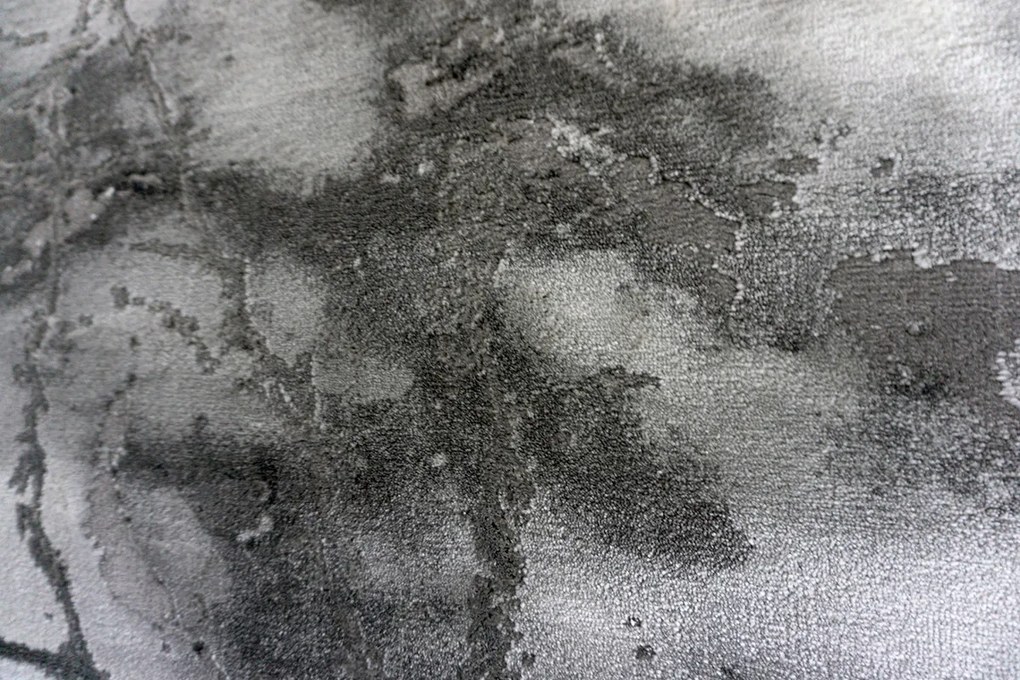 BE Koberec Elite 23270 GREY - šedý obdélníkový Rozměr: 60x100 cm