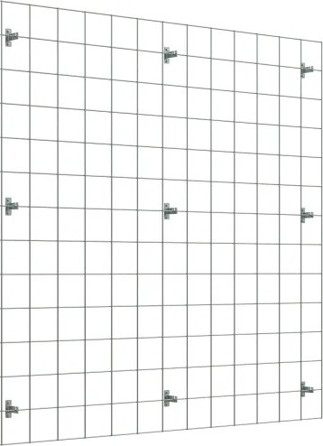 Treláž – opora pro rostliny 195 × 195 cm ✔ Bez držáků na stěnu