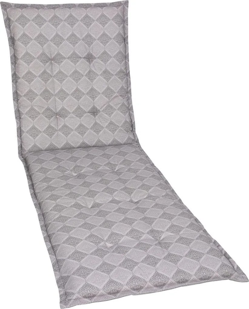 Go-De Textil Zahradní podsedáky Raute (podsedák na lehátko, šedá)
