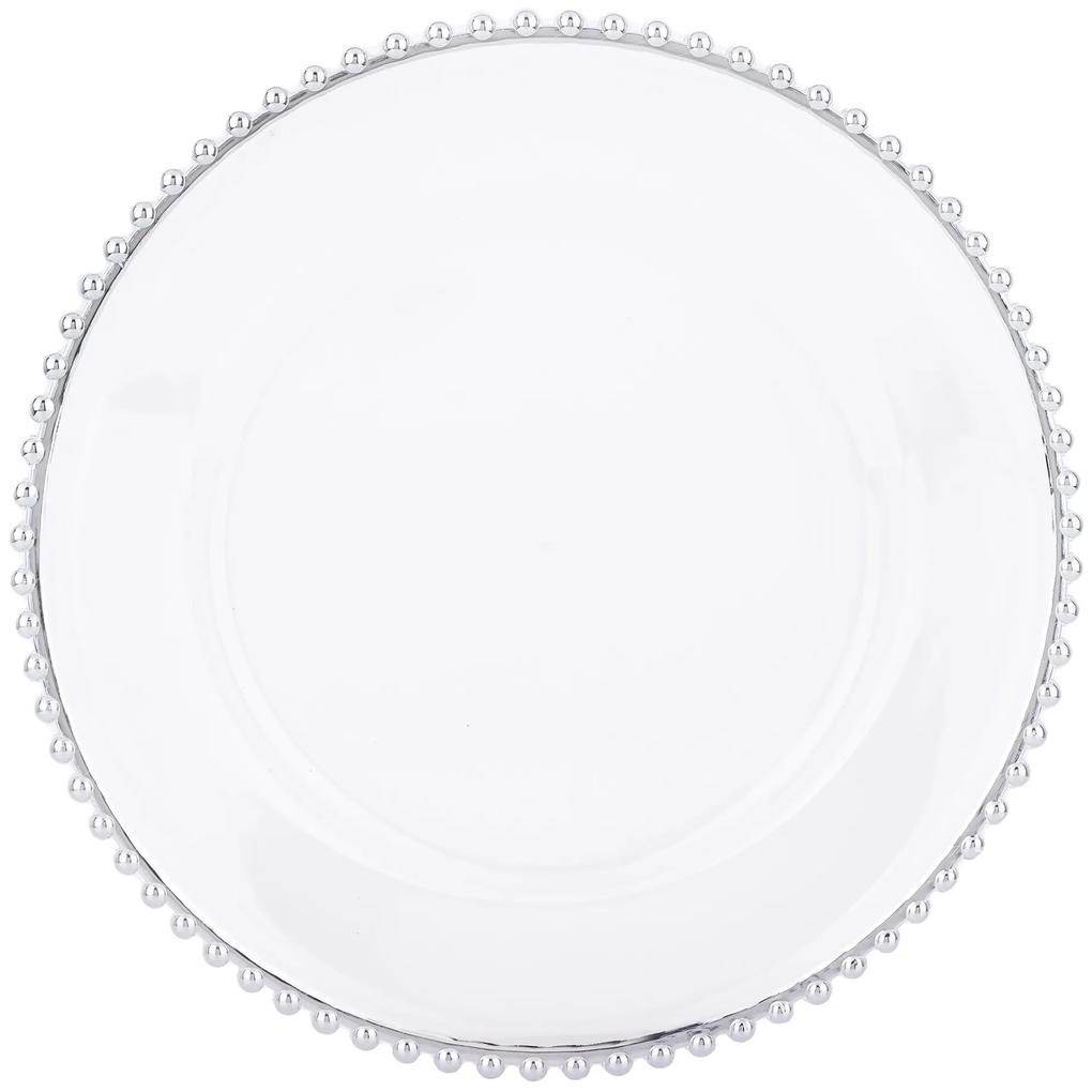 Dekorativní talíř plastový 147310