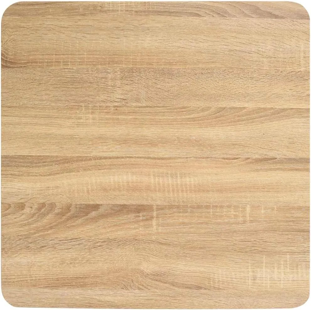 Bistro stolek světle hnědý 60 x 60 cm MDF 286429
