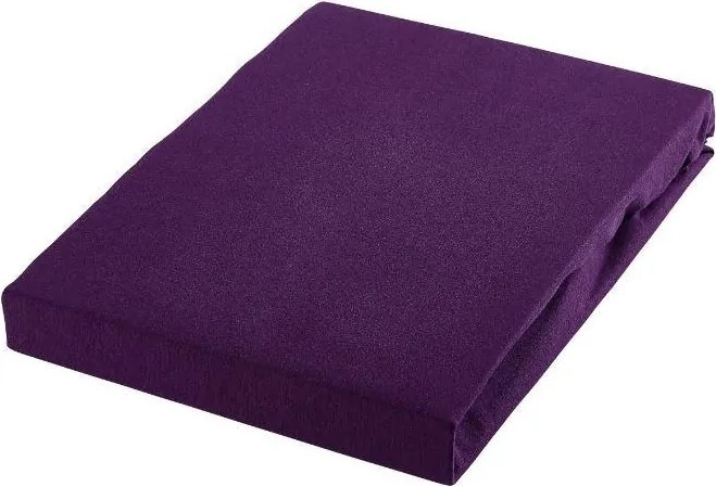 XXXLutz ELASTICKÉ PROSTĚRADLO, žerzej, ostružinová, 90-100/200-220 cm Novel - Prostěradla - 005054003007