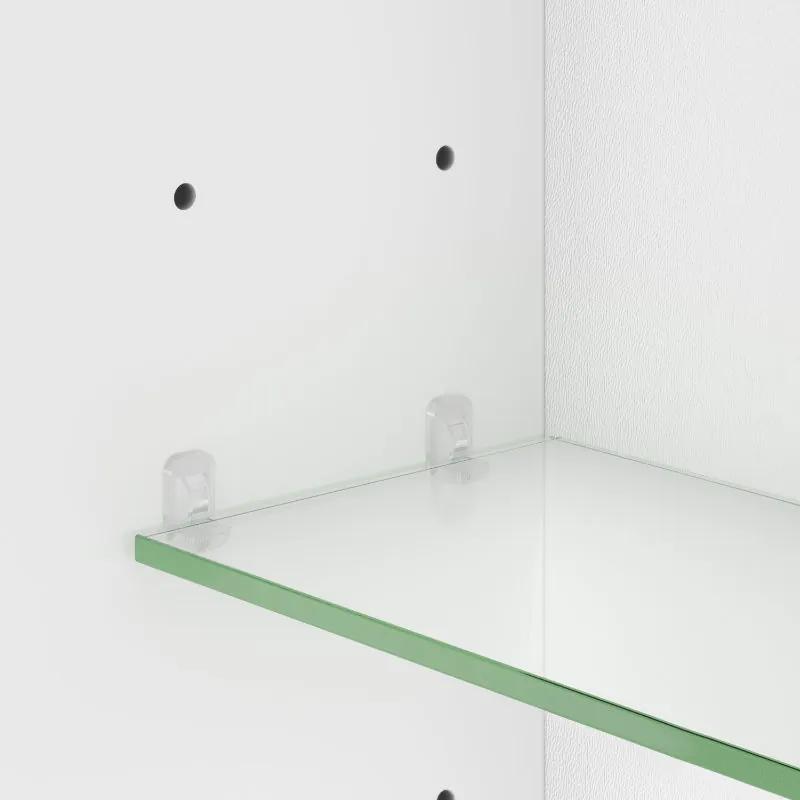 Jokey Zrcadlová skříňka (galerka) - bílá,   š. 60 cm, v. 74 cm, hl. 15 cm  SPS-KHX 60   251012020-0110 SPS-KHX 60