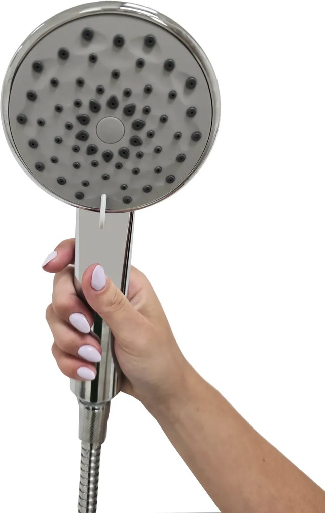KREIS Chrom Sprchový set bez baterie - kulatý