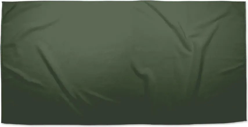 Sablio Ručník Vojenská zelená 2 - 70x140 cm