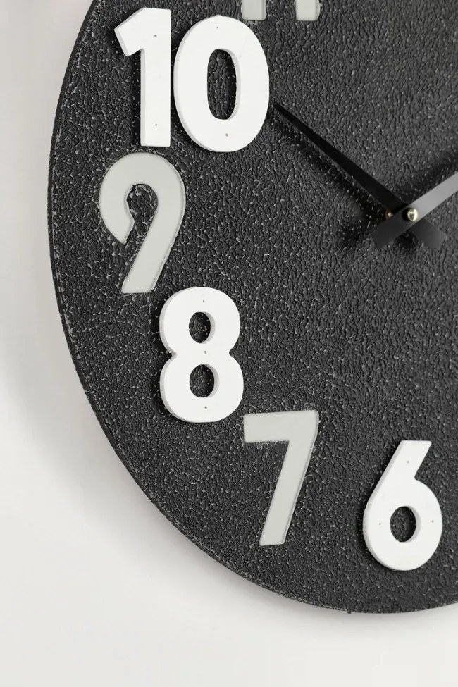 BIZZOTTO Nástěnné hodiny TIMING černé 40cm 0182408